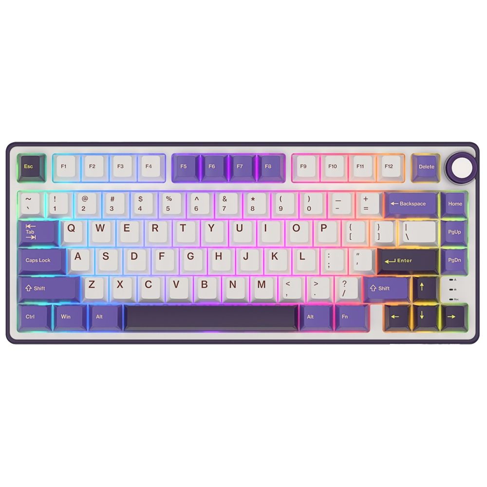 Royal Kludge RK R75 RGB Mechanical Keyboard, Brown switch, Hot ...