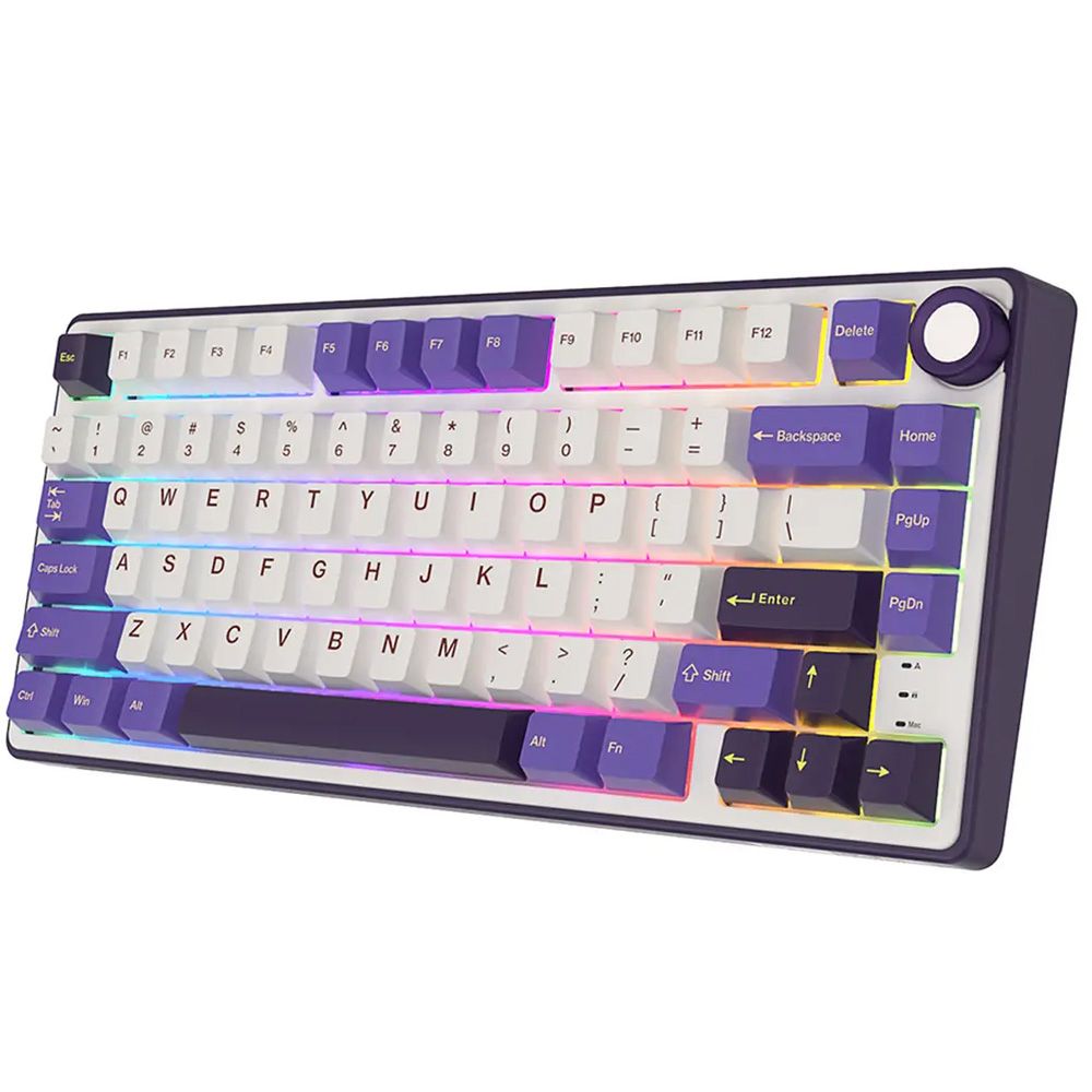 Royal Kludge RK R75 RGB Mechanical Keyboard, Brown switch, Hot ...